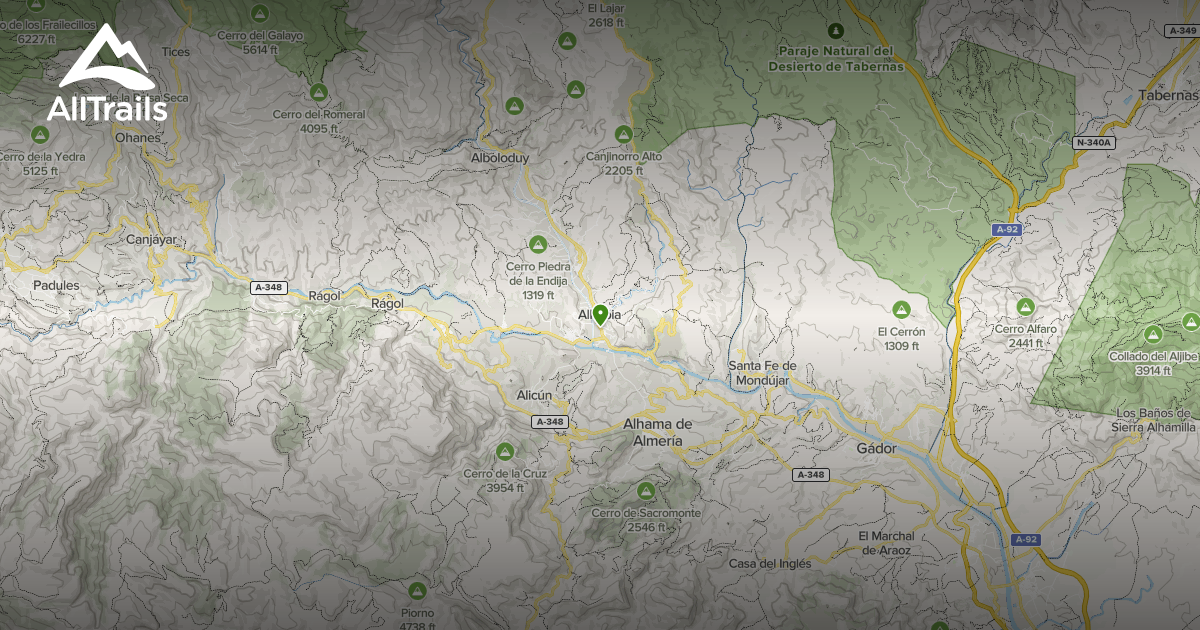 Best hikes and trails in Alhabia | AllTrails