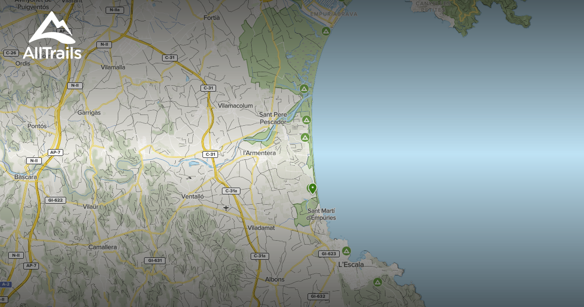 Best beach trails in Sant Pere Pescador | AllTrails