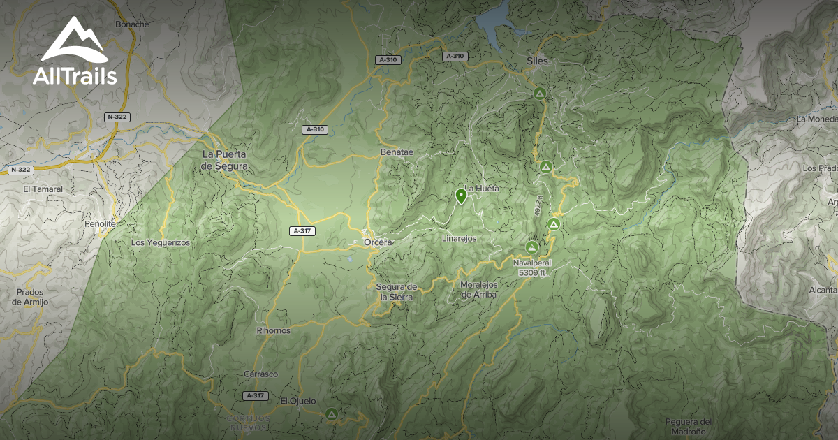 Best hard trails in Orcera | AllTrails