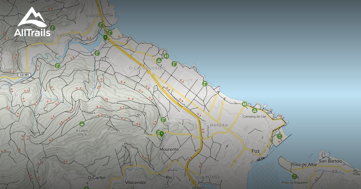 Best hard trails in Foz | AllTrails