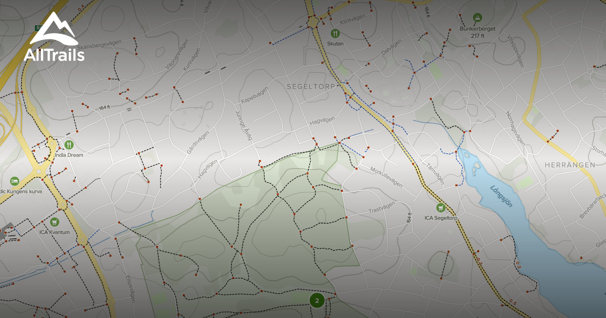 Best trail running trails in Segeltorp | AllTrails