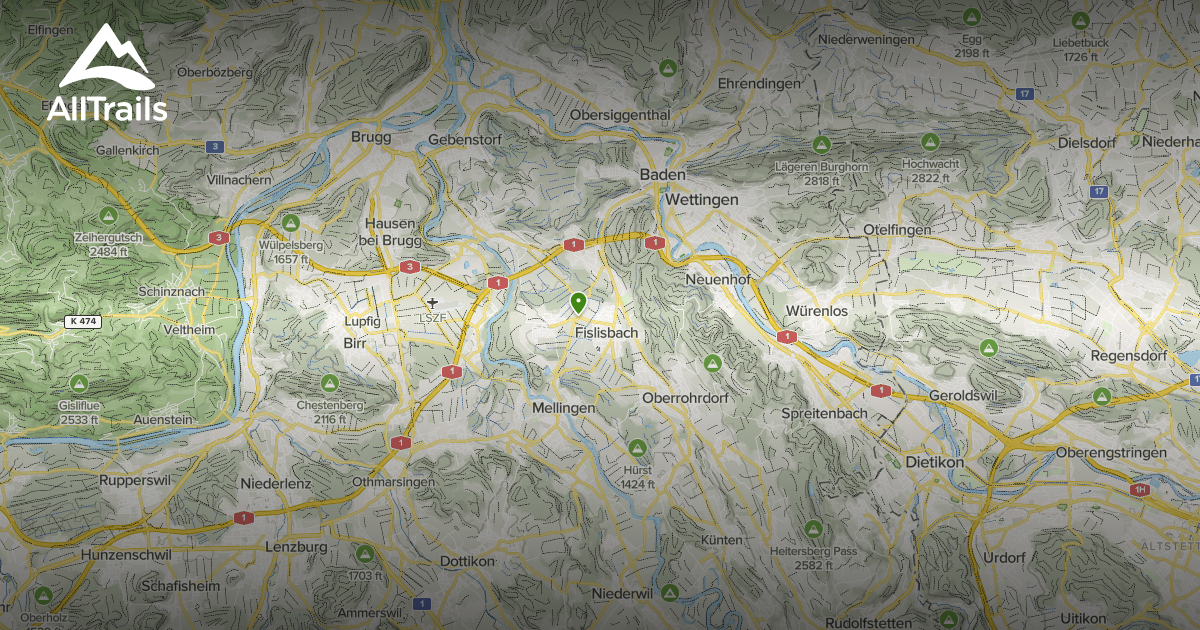 Best views trails in Fislisbach | AllTrails