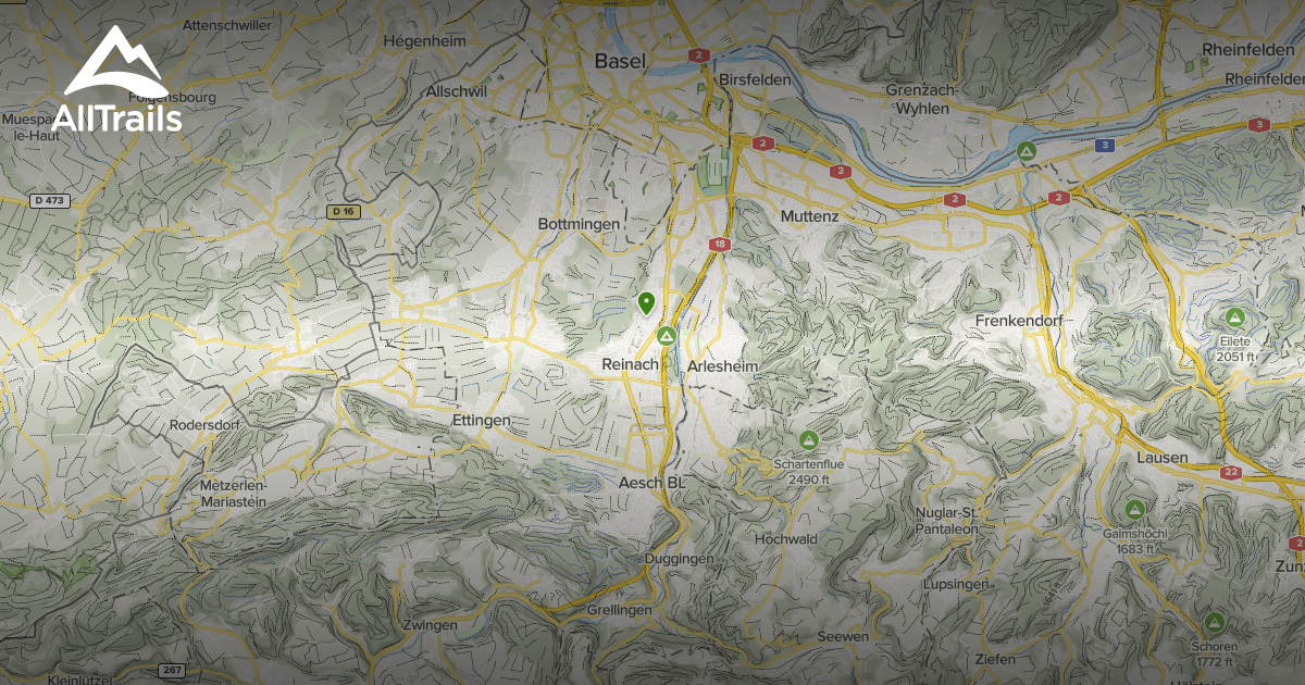 Najlepsze trudne szlaki w: Reinach | AllTrails