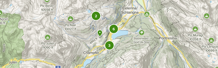 Best trails in St. Moritz, Graubünden | AllTrails