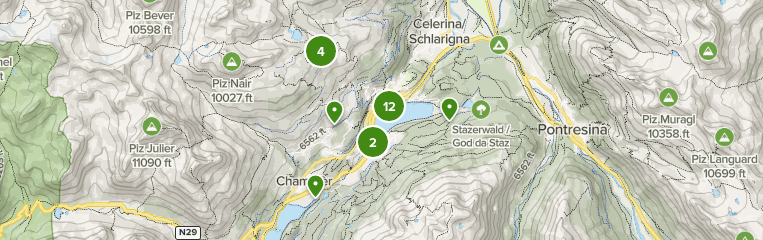 Best 10 Trails and Hikes in St. Moritz | AllTrails