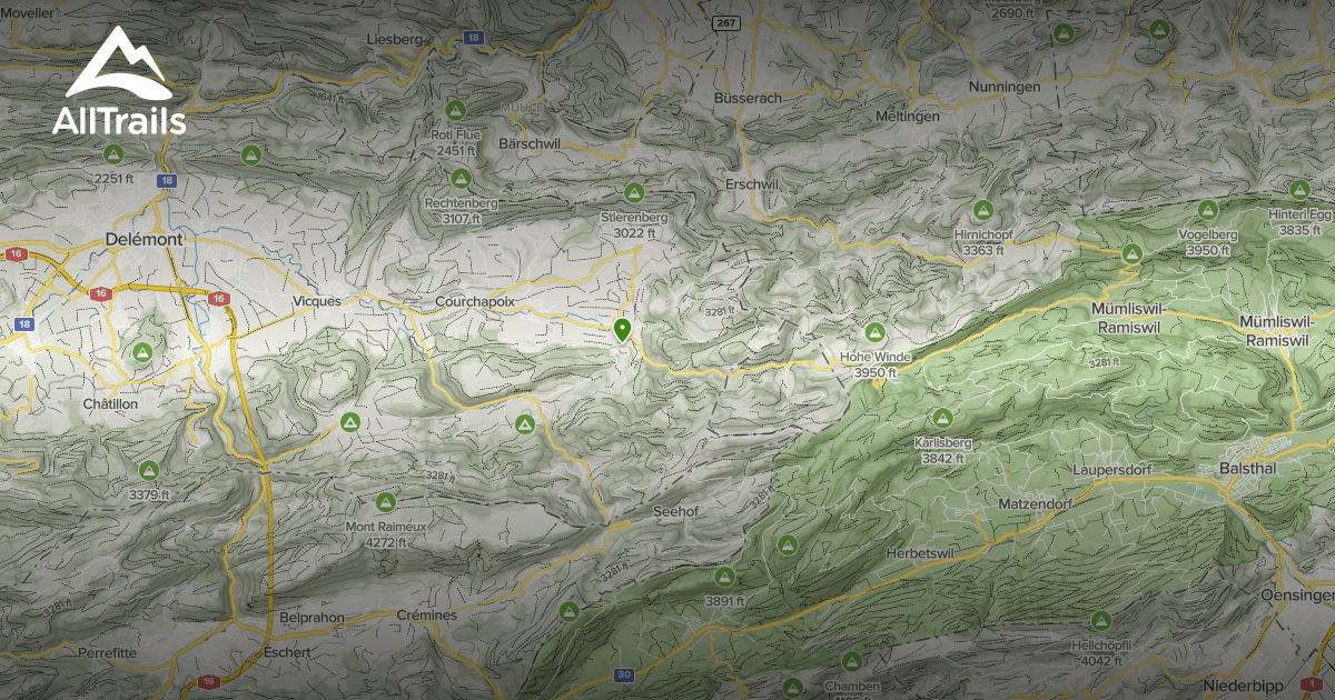 Best hikes and trails in Mervelier | AllTrails