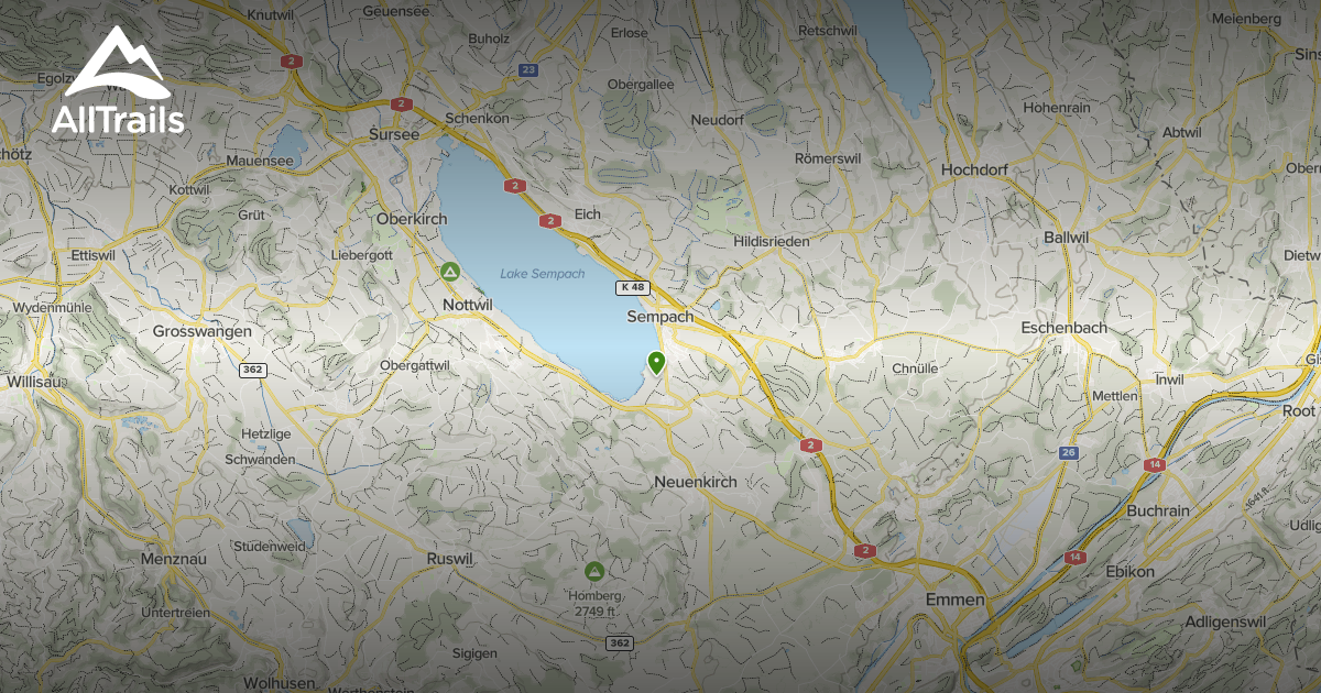 Best beach trails in Sempach | AllTrails