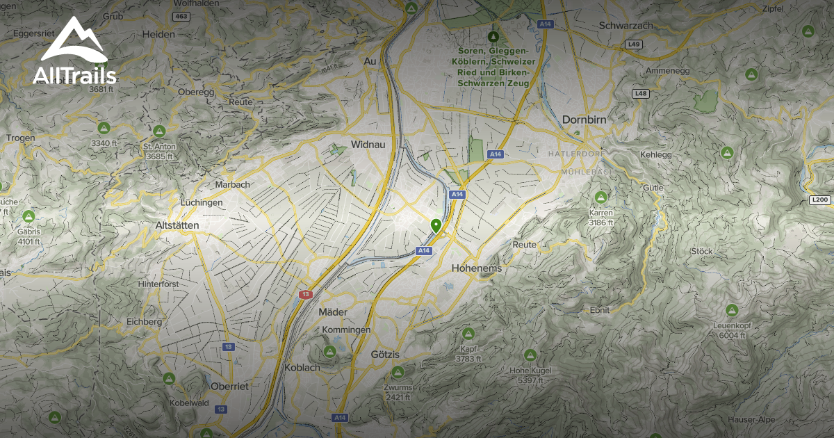 Diepoldsau : les meilleurs itinéraires pour camper | AllTrails