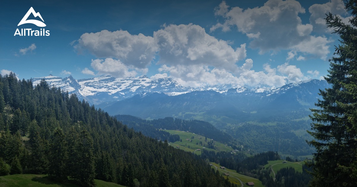 De beste delvis asfalterte stiene i La Comballaz | AllTrails