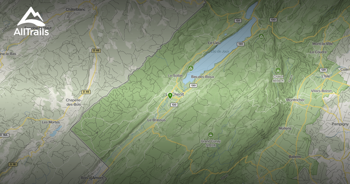 Best bike touring trails in Le Sentier | AllTrails