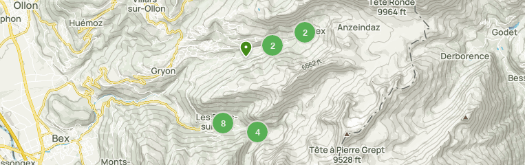 2023 Best 10 Trails, Walks, and Paths in Les Plans-sur-Bex | AllTrails