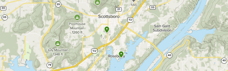 I migliori 10 sentieri ed escursioni in Scottsboro | AllTrails