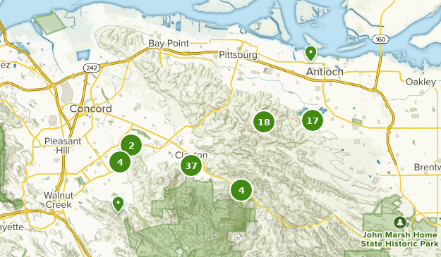 Antioch California Map