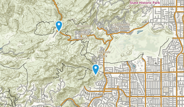 Canoga Park California Map