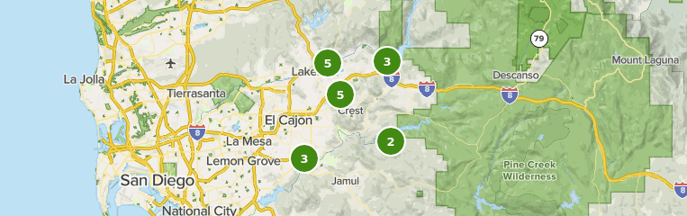 El Cajon Zip Code Map - Map