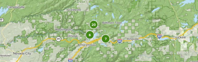 Best 10 Trails and Hikes in Emigrant Gap | AllTrails