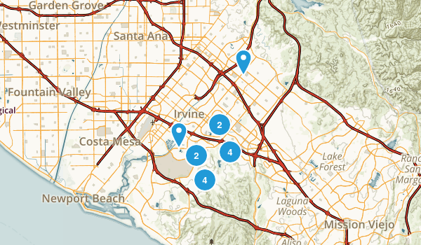 Where Is Irvine California On California Map - Map