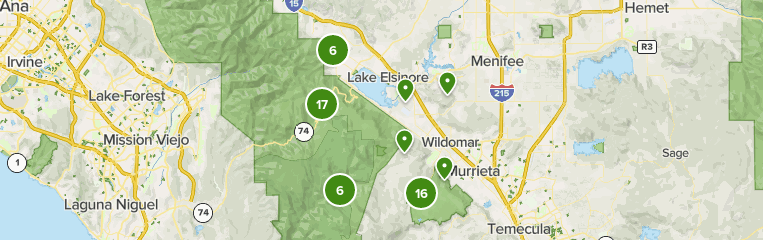 Best 10 Trails and Hikes in Lake Elsinore | AllTrails