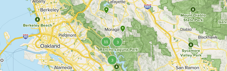 2023 Best 10 Trails and Hikes in Moraga | AllTrails