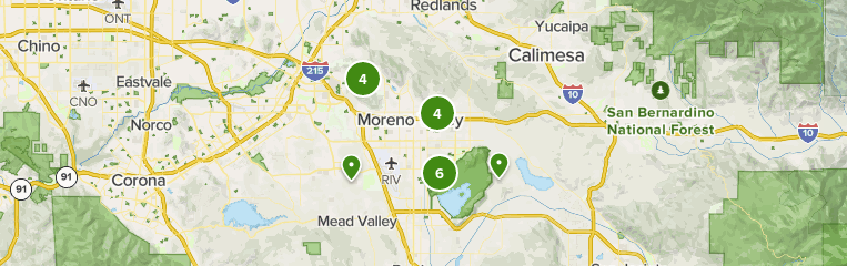 Best 10 Trails and Hikes in Moreno Valley | AllTrails