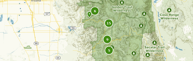 Best Trails near Springville, California | AllTrails