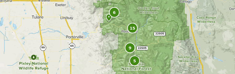 Best 10 Trails and Hikes in Springville | AllTrails