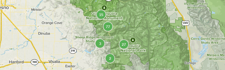 2023 Best 10 Trails and Hikes in Three Rivers | AllTrails