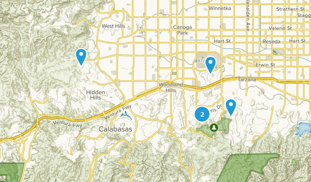Surprising Woodland Hills Ca Map Pictures