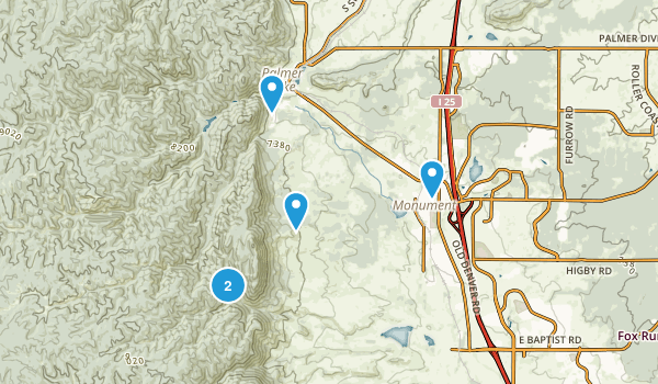 Monument Co Zip Code Map - United States Map
