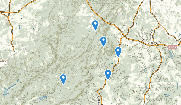 Best Trails Near Toccoa Georgia