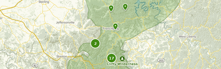 Best Trails near Frenchburg, Kentucky | AllTrails