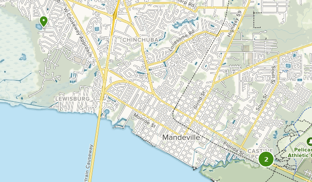Mandeville La Zip Code Map - United States Map