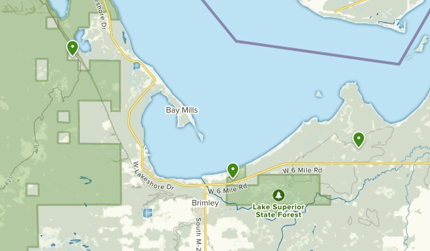 Best Trails near Brimley, Michigan | AllTrails