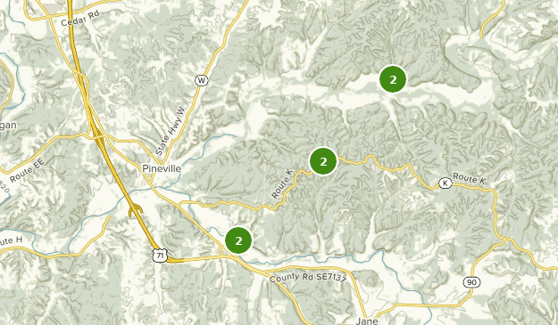 Best Trails near Pineville, Missouri | AllTrails