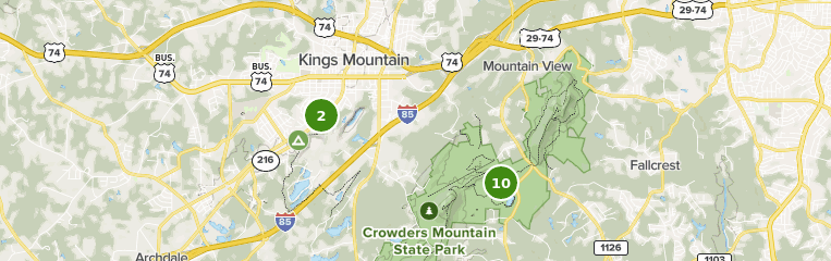 Best 10 Trails and Hikes in Kings Mountain | AllTrails