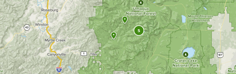 Best 10 Trails and Hikes in Tiller | AllTrails