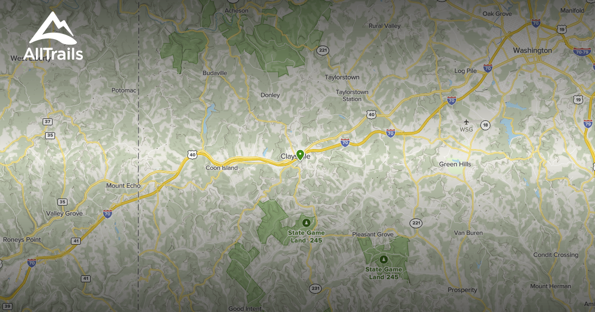 Best hikes and trails in Claysville | AllTrails