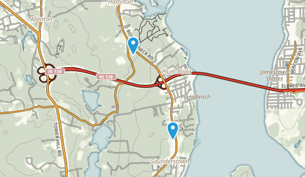 Best Trails near Saunderstown, Rhode Island | AllTrails