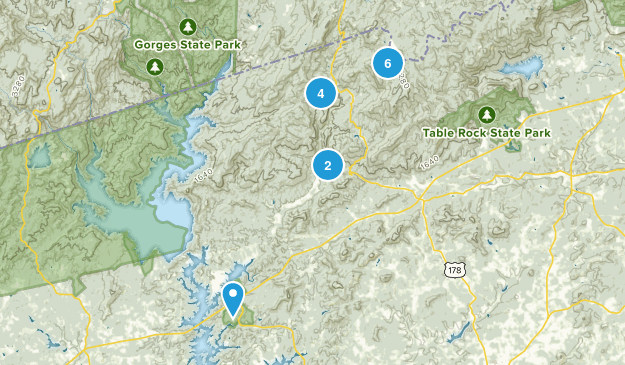 Best Trails near Sunset, South Carolina | AllTrails