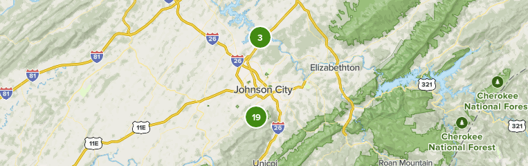 Best 10 Trails and Hikes in Johnson City | AllTrails
