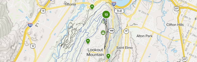 Best trails in Lookout Mountain, Tennessee | AllTrails