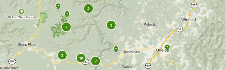 Best trails in Oneida, Tennessee | AllTrails