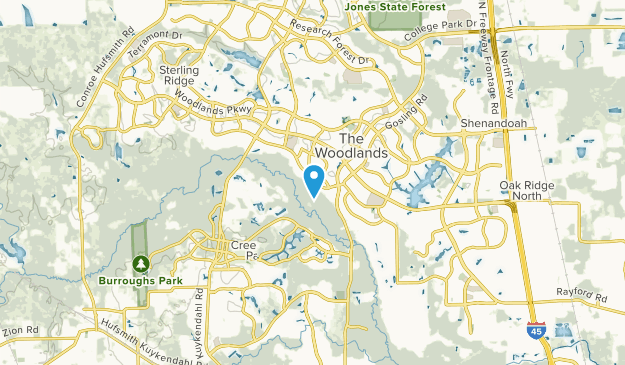 The Woodlands Tx Zip Code Map - United States Map