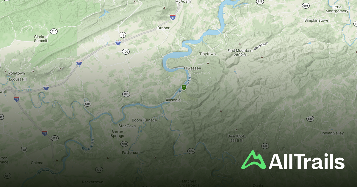 Best hikes and trails in Allisonia | AllTrails