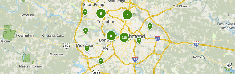 Best 10 Trails and Hikes in Richmond | AllTrails