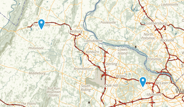 Vienna on map of virginia - gymlery