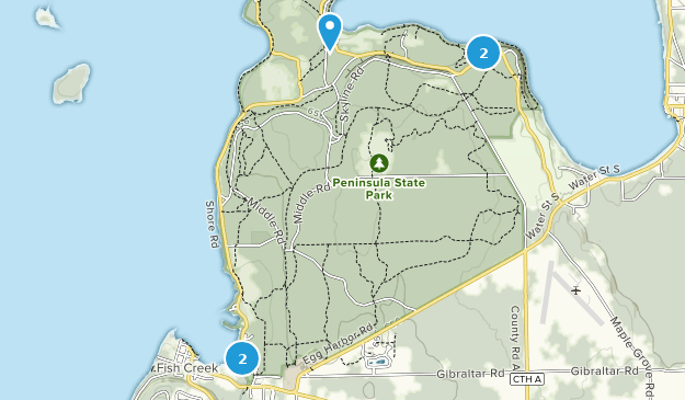 Best Trails near Fish Creek, Wisconsin | AllTrails