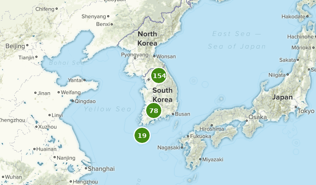 Best Regions in South Korea | AllTrails