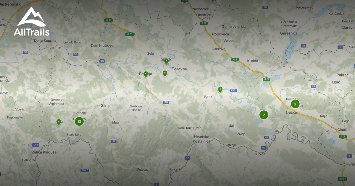 10 Best kid-friendly trails in Sisak-Moslavina | AllTrails