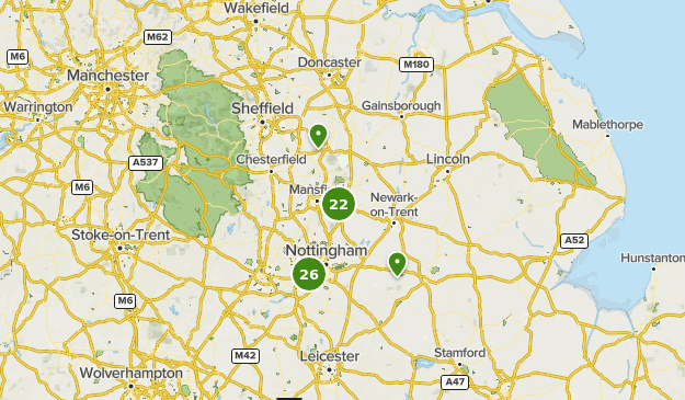 Best Cities in Nottinghamshire, England | AllTrails